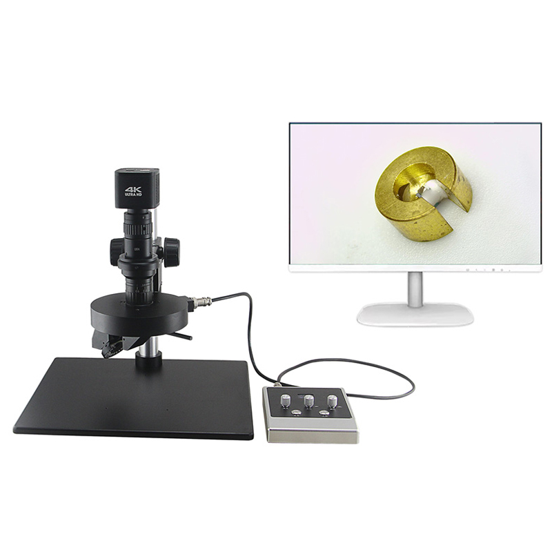 DTE-25 Motor Drive Auto Stereo 14~120X Digital 3D Microscope with 4K ...