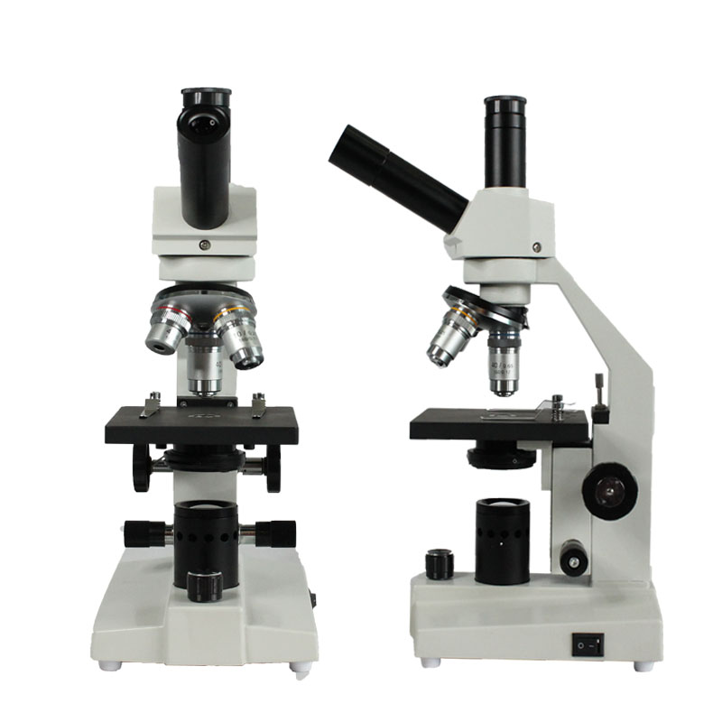 BL-30D 40X~640X Monocular Binocular Biological Student Microscope for ...
